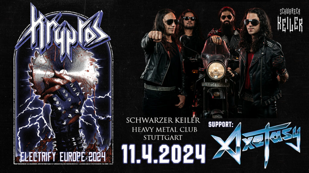 Kryptos † Support: Axetasy † Schwarzer Keiler Stuttgart | Der Schwarze ...